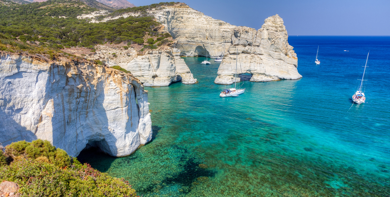 Kleftiko: See ratings for Kleftiko beach at Milos | YourGreekIsland